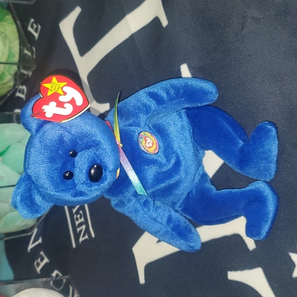 Ty | Toys | Ty Clubby Bear Beanie Babies Club Exclusive 998 Nwt Retired ...